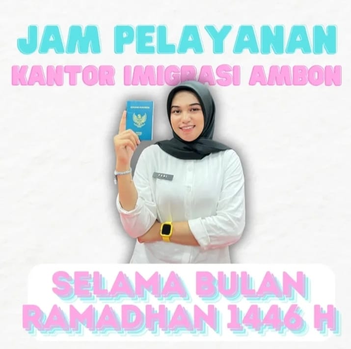 Penyesuaian Jam Pelayanan di Kantor Imigrasi Ambon Selama Bulan Puasa
