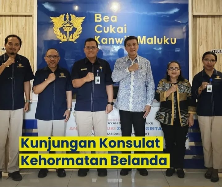 Perkuat Sinergi, Kanwil Bea Cukai Maluku Terima Kunjungan Konsul Kehormatan Belanda